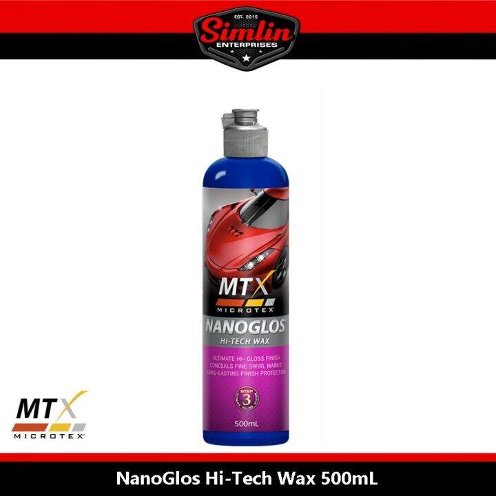 Microtex MTX NanoGLOS Hi-Tech Wax Carnauba Wax Nano Series 500ml ...