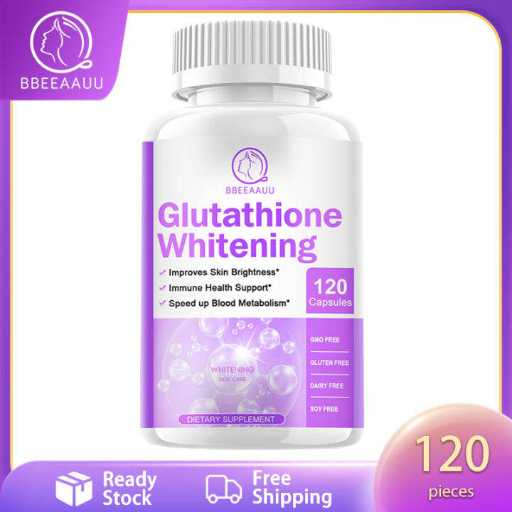 Bbeeaauu Glutathione Whitening Capsules 500mcg for Skin Whitening ...