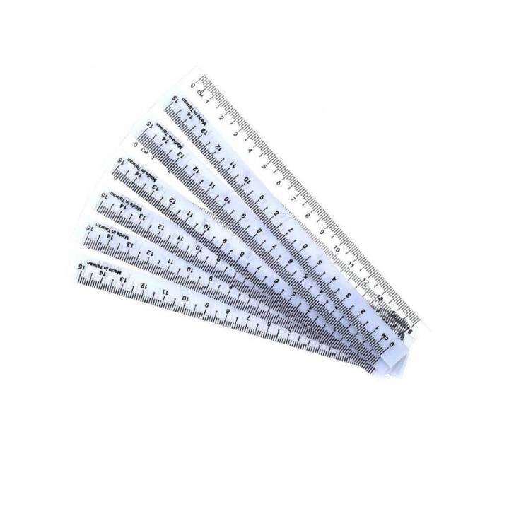 Plastic Ruler /塑胶尺 / Pembaris/Pembaris Elastik/ Pembaris Plastik/15cm/20cm/30CM/Pembaris 6inchi ...