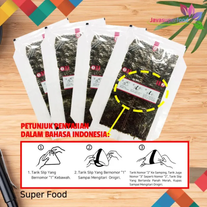 Nori Triangle Onigiri Wrapper Isi 1 Lembar Kemasan Polos | Lazada Indonesia