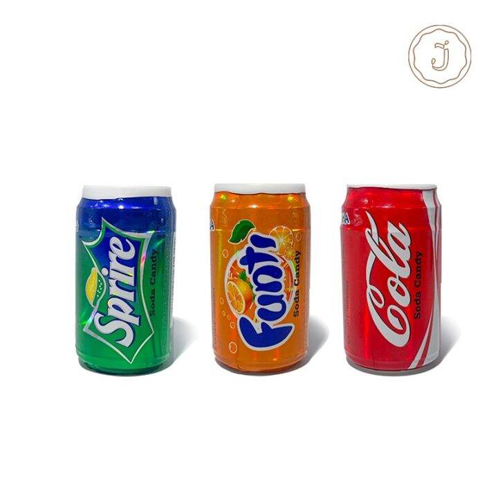 Mjk Sweet Soda Fanta Cola Sprite Flavored Mini Candies Kids School ...
