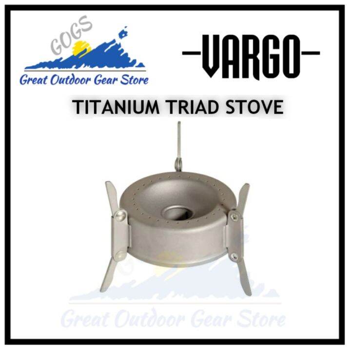 VARGO Titanium Triad Multi-Fuel Stove Alcohol Fuel Stove | Lightweight ...