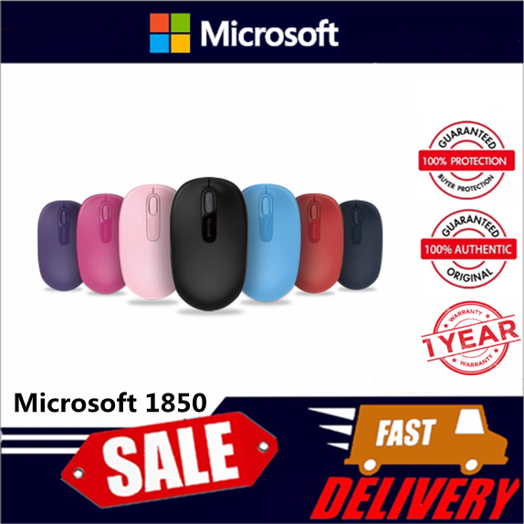 Microsoft Wireless Mobile Mouse 1850 | Lazada.co.th