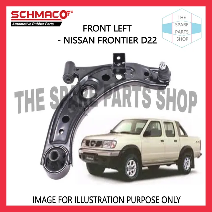 NISSAN FRONTIER D22 LOWER ARM FRONT SCHMACO LEFT/RIGHT/SET (SNS-LA9075 ...