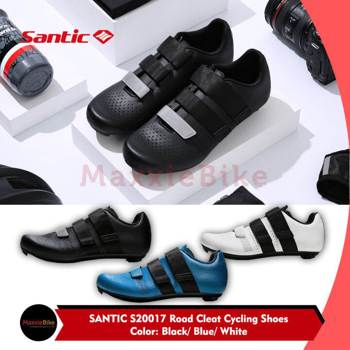 SANTIC S20017 Sepatu Sepeda Cleat Roadbike Self-Locking Road Cycling ...