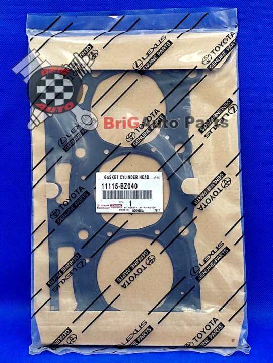 Toyota Wigo 2014-2020 Cylinder Head Gasket 11115-BZ040 Original | Lazada PH