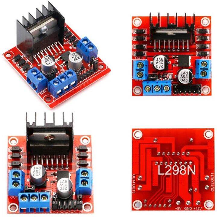 DC Motor Drive Module Reversing PWM Speed Dual H Bridge Stepper Motor ...