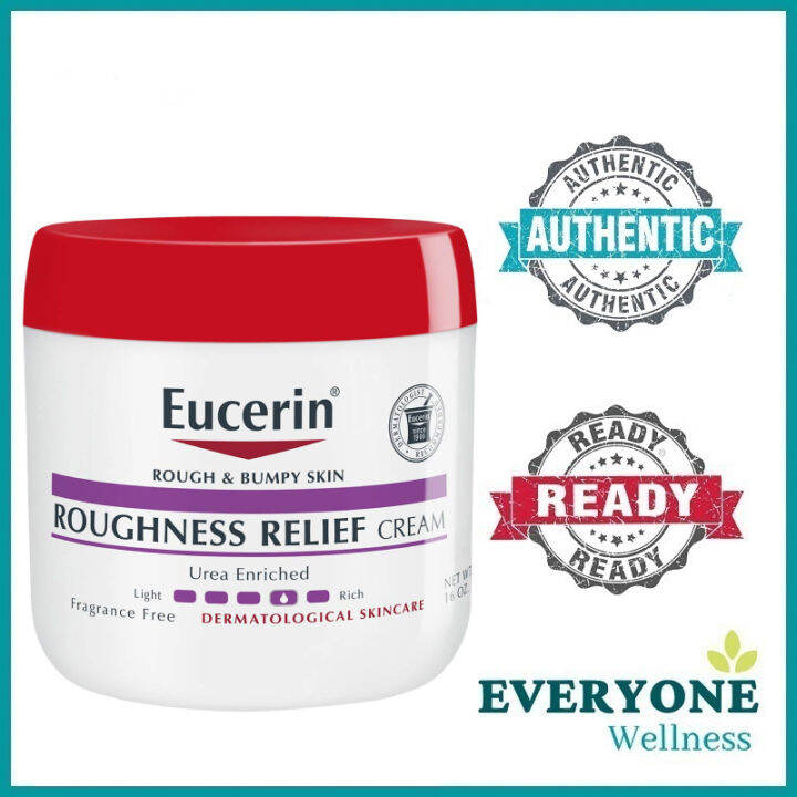[Local Delivery] Eucerin, Roughness Relief Cream, Fragrance Free, 454g ...