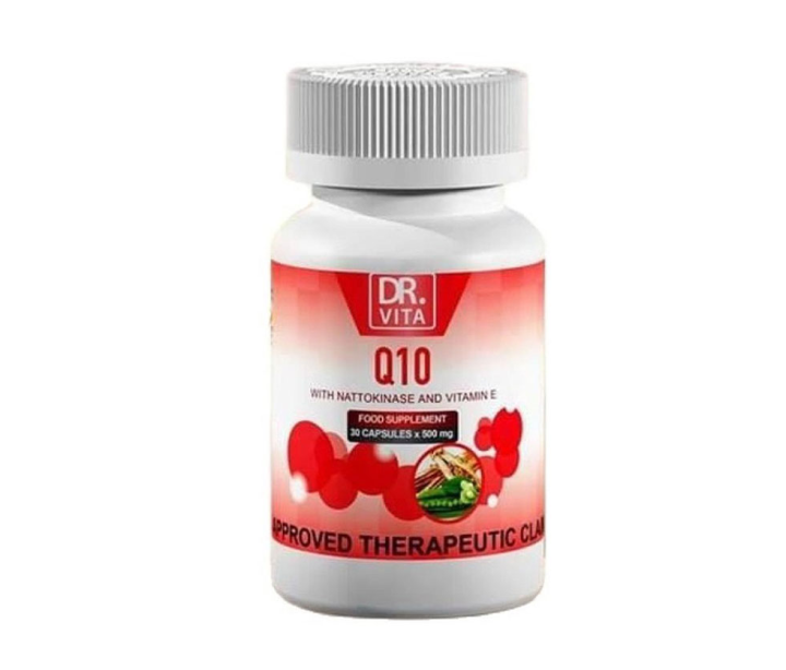 Dr. Vita Q10 with Nattokinase & Vitamin E (30caps Per Bottle) | Lazada PH