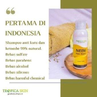 shampo neem hair wash tropica skin sampo ketombe sampo kutu non sls ...