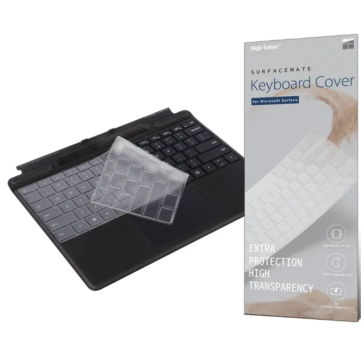 Keyboard Cover for Microsoft Surface Pro 9 / Pro 8 / Pro X, Premium ...