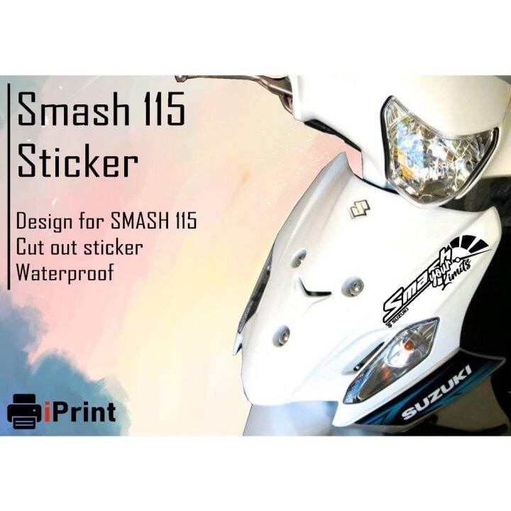 Suzuki Smash 115 Sticker - Decals Cut out and Waterproof Sticker ...