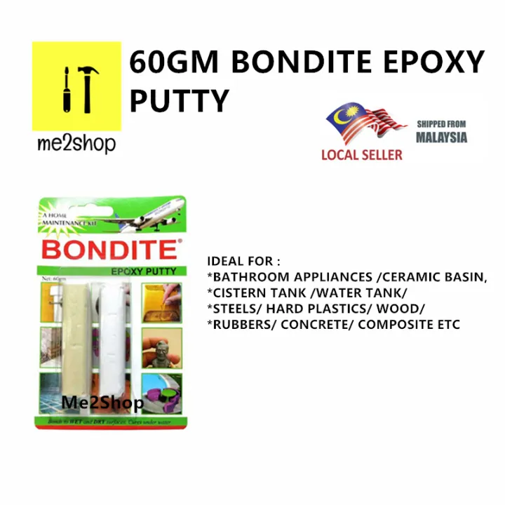 60GM BONDITE EPOXY PUTTY | Lazada