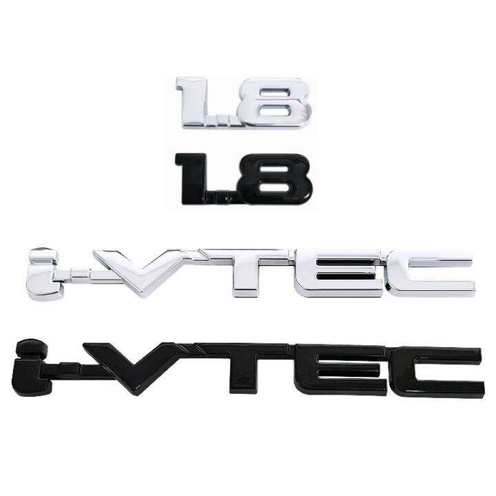 For Honda CIVIC 1.8 i-VTEC logo rear trunk emblem 1.8 IVTEC digit ...