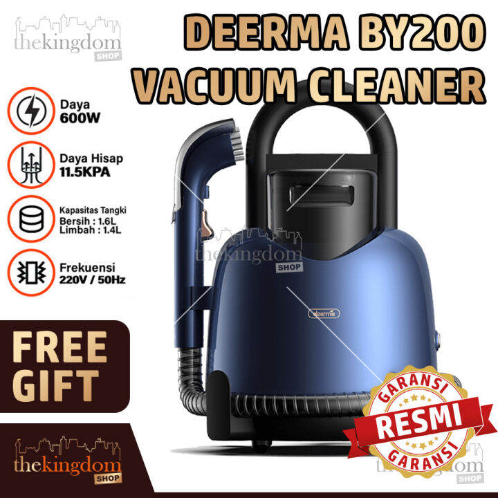 Deerma BY200 Wet & Dry Suction Hydro Vacuum Cleaner Alat Penyedot Debu Vakum Basah Fabric Sofa ...