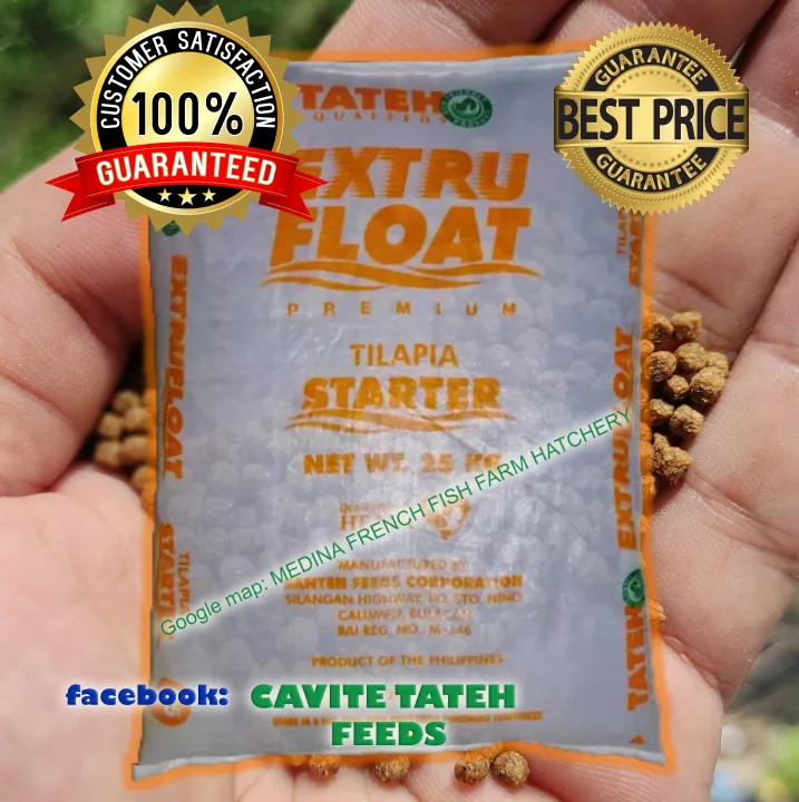 starter TATEH Aquafeeds 1sack Tilapia, Hito, Bangus, Koi ETC. | Lazada PH