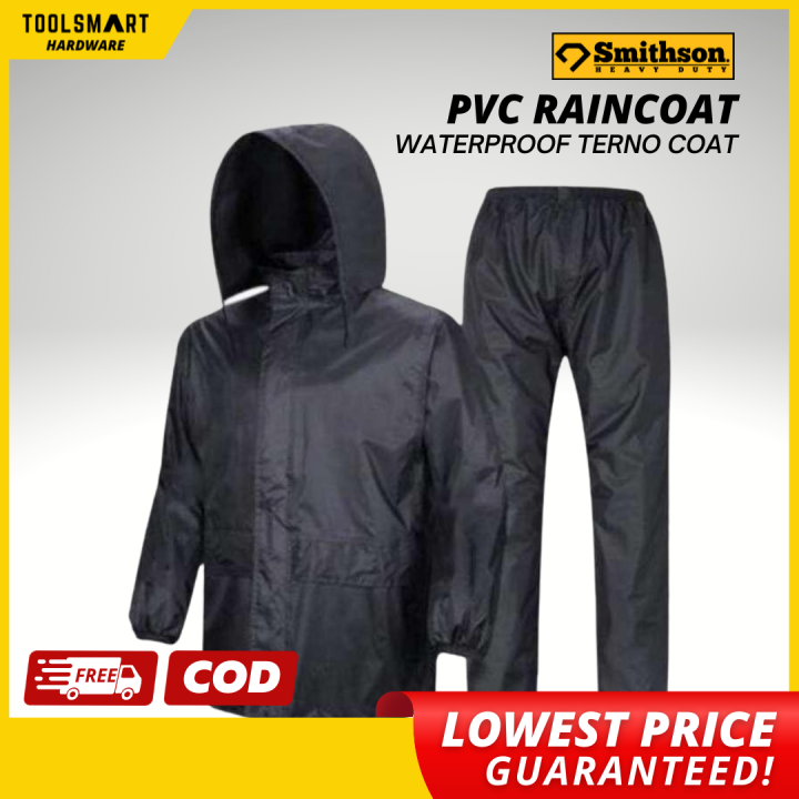 【SMITHSON】 Waterproof Breathable Rain Suit Raincoat Pants and Jacket ...