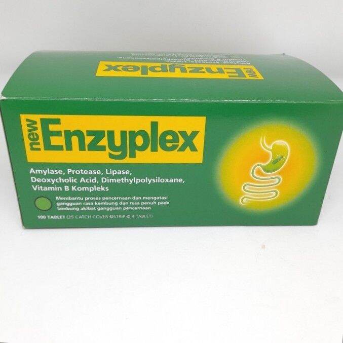 NEW ENZYPLEX BOX 100 TABLET | Lazada Indonesia