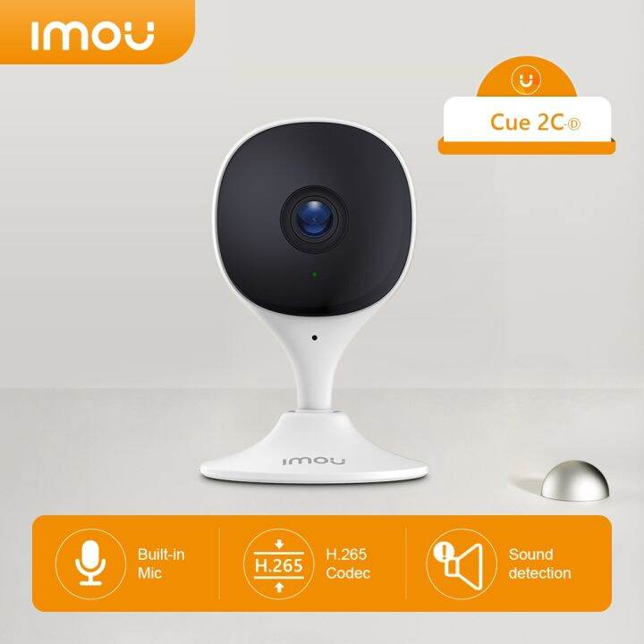 [HOT W] IMOU Cue2C Indoor Wifi IP Camera Compact Design Built-in Mic ...