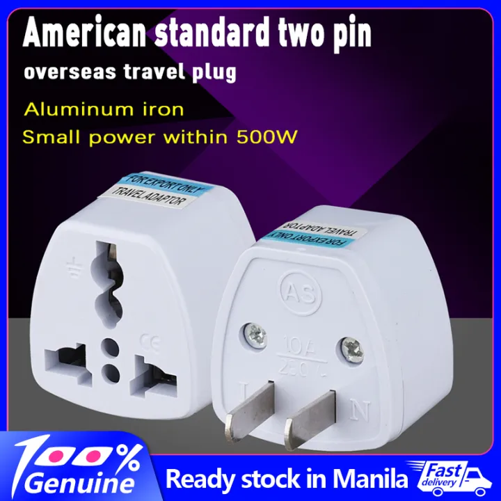 [🇵🇭 Stock&COD] American Standard Socket Double Flat Converter Socket ...