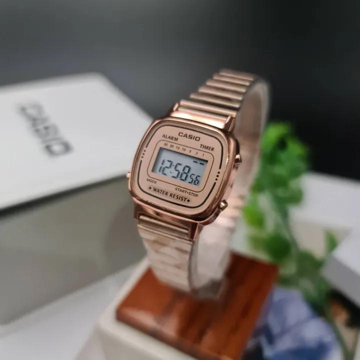 Watchtime นาฬิกาคาสิโอแบบเล็กดูดีมากแถมกล่องคาสิโอฟรี เหมาะสำหรับ ...