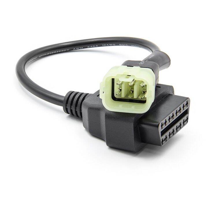 ZR OBD 16pin to 6 pin for KTM Motorcycle 6-pin Adapter Cable | Lazada PH