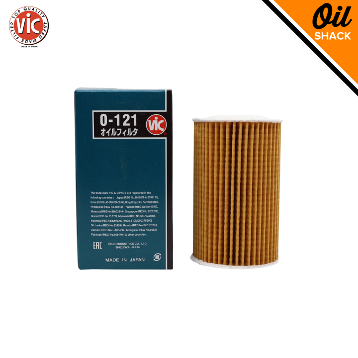 VIC OIL FILTER ELEMENT TYPE O-121 (Toyota Landcruiser 200 1U-FE '07 ...