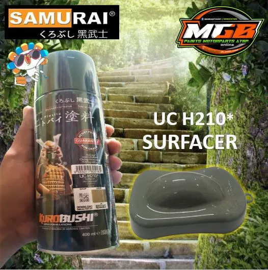 SAMURAI Spray Paint UCH210 Surfacer / Primer 400ml | Lazada PH