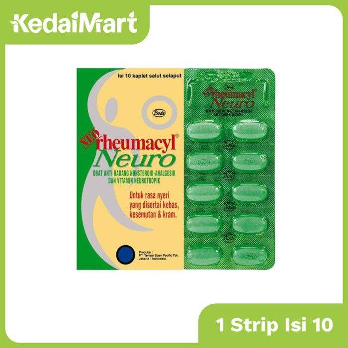 Neo Rheumacyl Obat Anti Radang Neuro 1 Strip Isi 10 | Lazada Indonesia