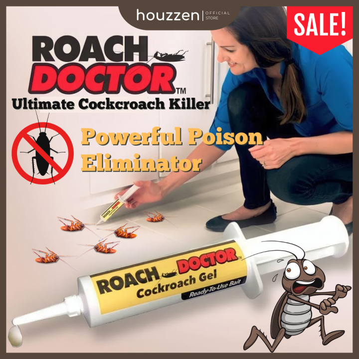 Houzzen - Ultimate Cockroach Killer: Fast-Acting Gel Bait Trap 5g - 100 ...