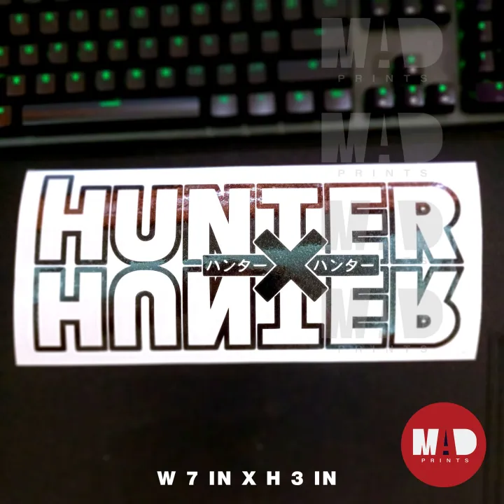 Hunter x Hunter Logo Vinyl Decal Sticker | Lazada PH