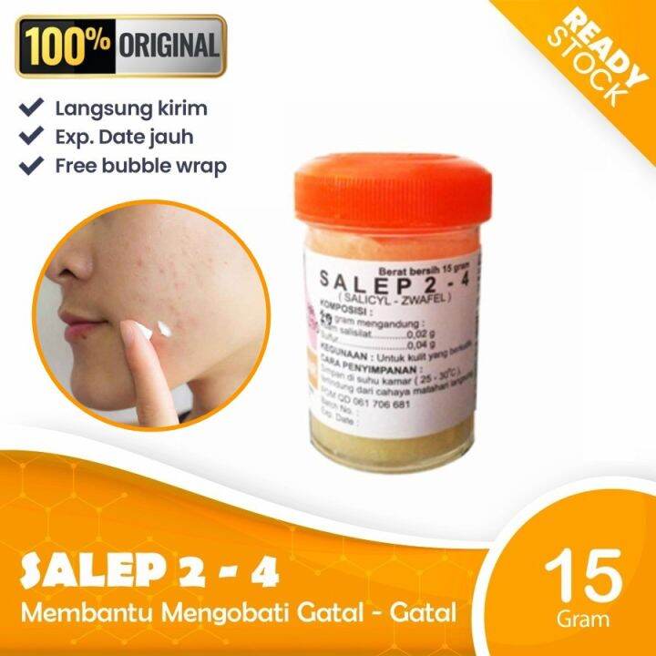 Salep Belerang Sulfur 24 - Untuk Masalah Kulit Gatal / Kudis Kurap panu ...