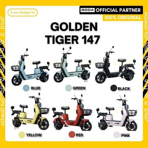 SEPEDA LISTRIK GODA GOLDEN TIGER 147 SERIES | Lazada Indonesia