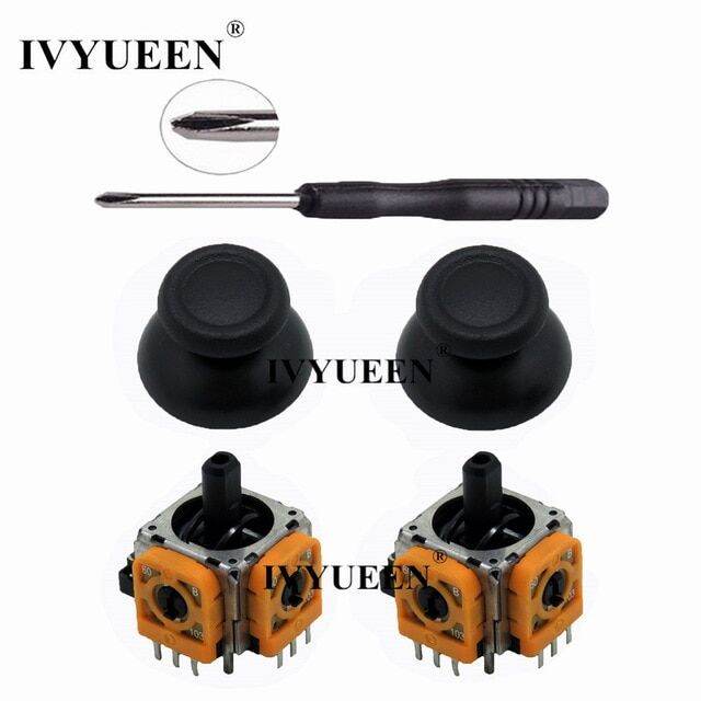 Ivyueen 2 Sets For Dualshock 4 Ps4 Pro Slim Controller 3d Analog Stick ...