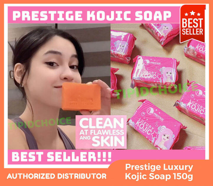 [BEST SELLER] PRESTIGE LUXURY KOJIC SOAP 150g - AUTHORIZED DISTRIBUTOR ...