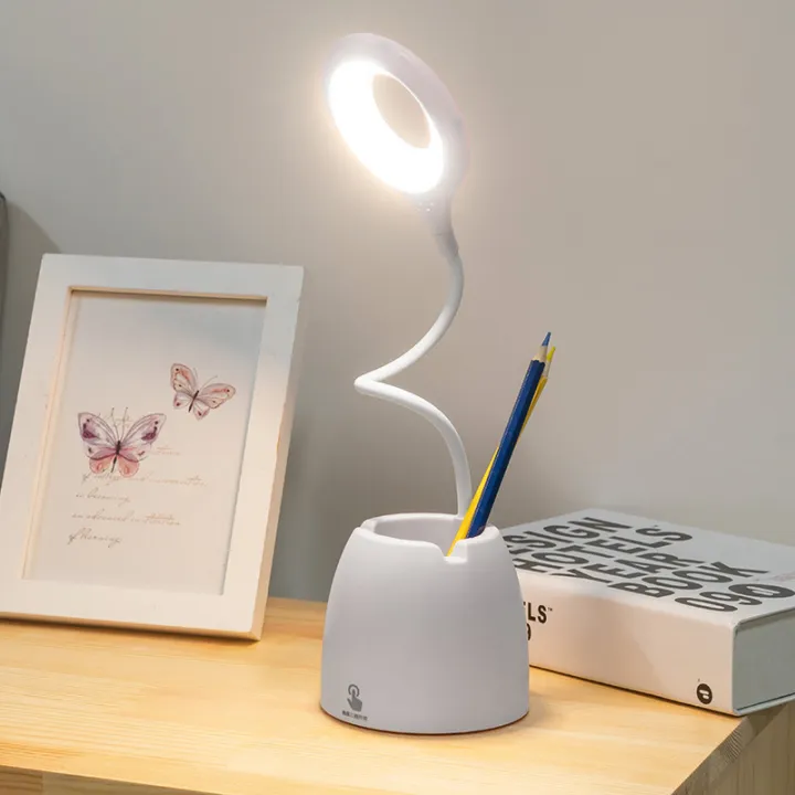 Multi-function Lamp Desk Lamp Penholder Lamp Study Lamp Rechargeable ...