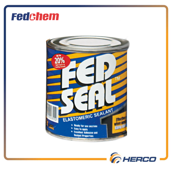 FEDSEAL 1/4 Liter Elastomeric Sealant | Lazada PH
