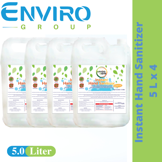 ENVIRO Care Instant Hand Sanitizer (5L) x 4 | Lazada