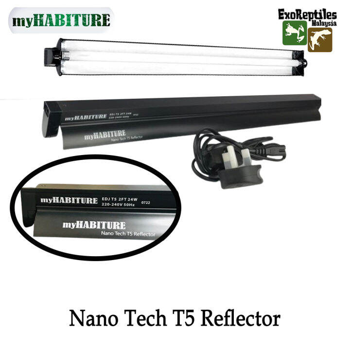 MYHABITURE NANO TECH T5 REFLECTOR FIXTURE 24" 24w (EXCLUDE BULB) | Lazada