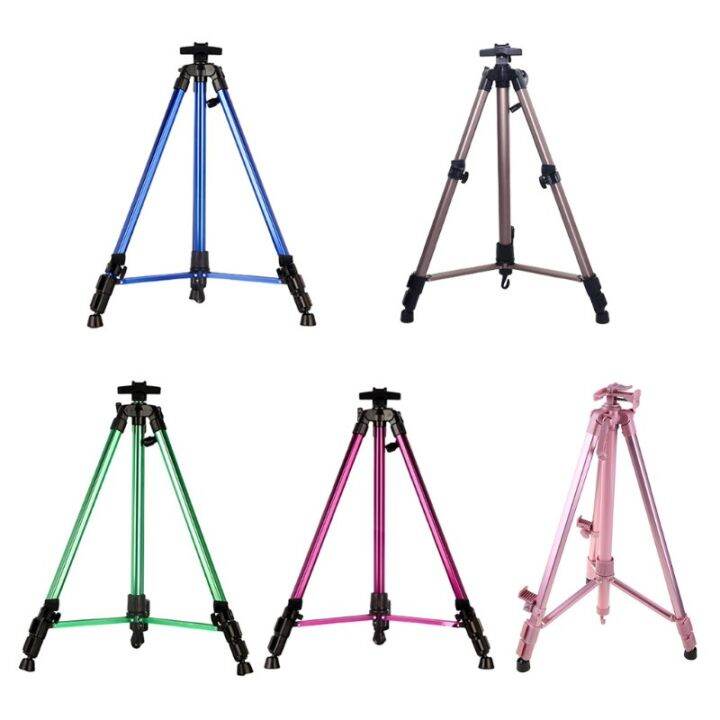 Aluminum Alloy Color Easel Portable Small Hand Retractable Folding ...