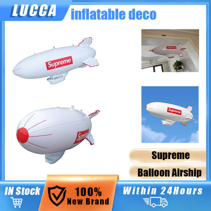 Supreme Balloon Airship Pvc Inflatable Blimp Logo Printing Outdoor ...