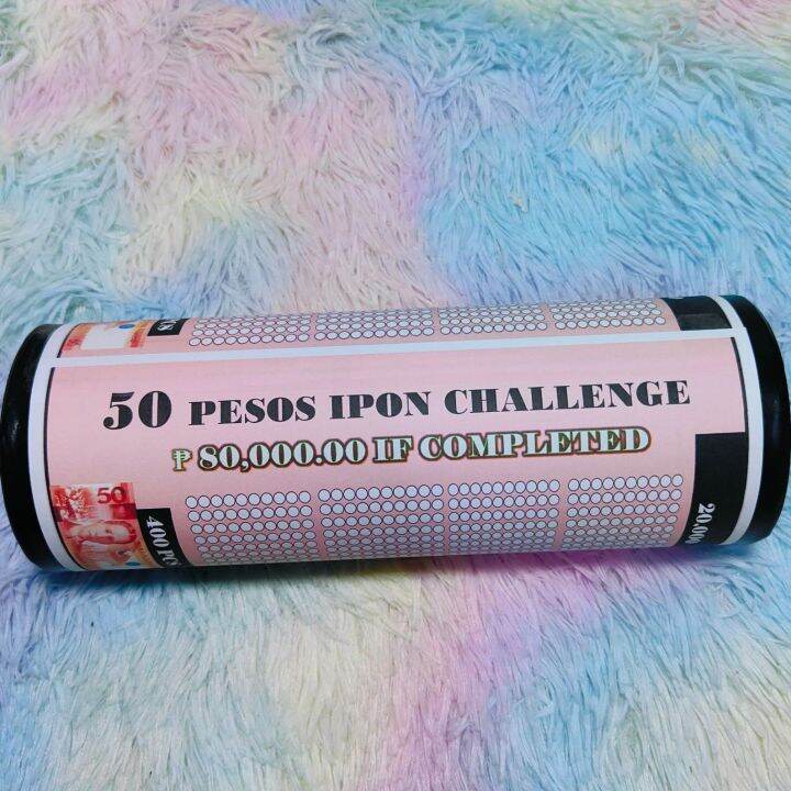 Alkansya 50 bills Ipon Challenge | Lazada PH