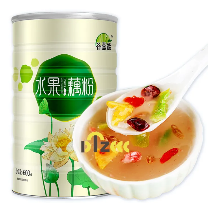 Fruit Lotus Root Powder Soup Nutritious Breakfast Meal Replacement ...