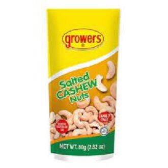 Growers Salted Cashew Nuts 80g | Lazada PH