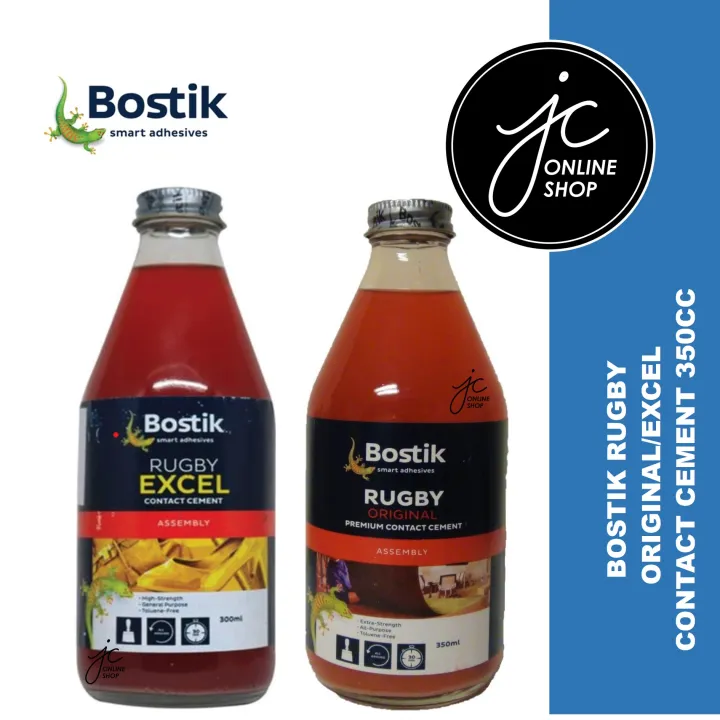 Bostik Rugby Original / Excel Contact Cement Adhesive (300ML) | Lazada PH