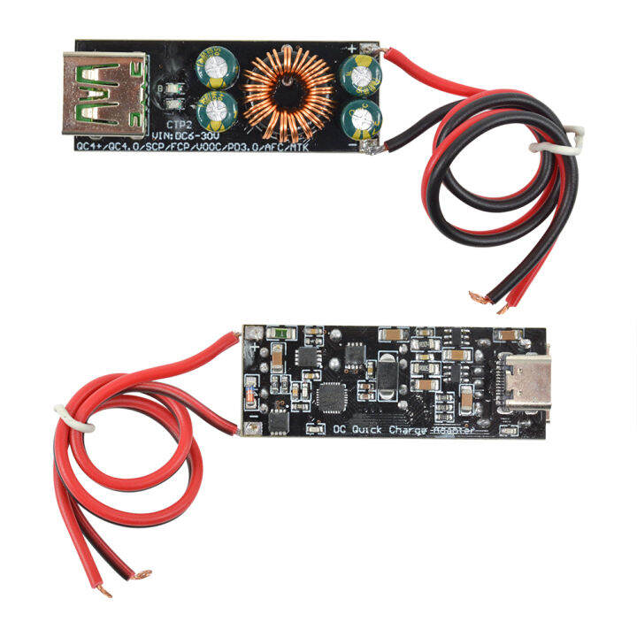 QC4.0 QC3.0 Mobile Phone Fast Charging Board Charge 6-35V Step Down ...