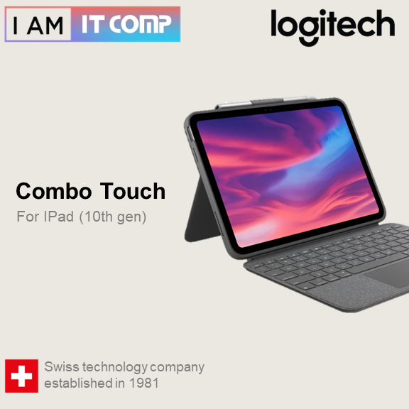 Logitech Combo Touch Detachable Backlit Keyboard Case With Trackpad ...