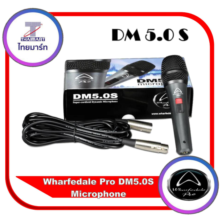 WHARFEDALE PRO DM5.0S dynamic microphone | Lazada.co.th