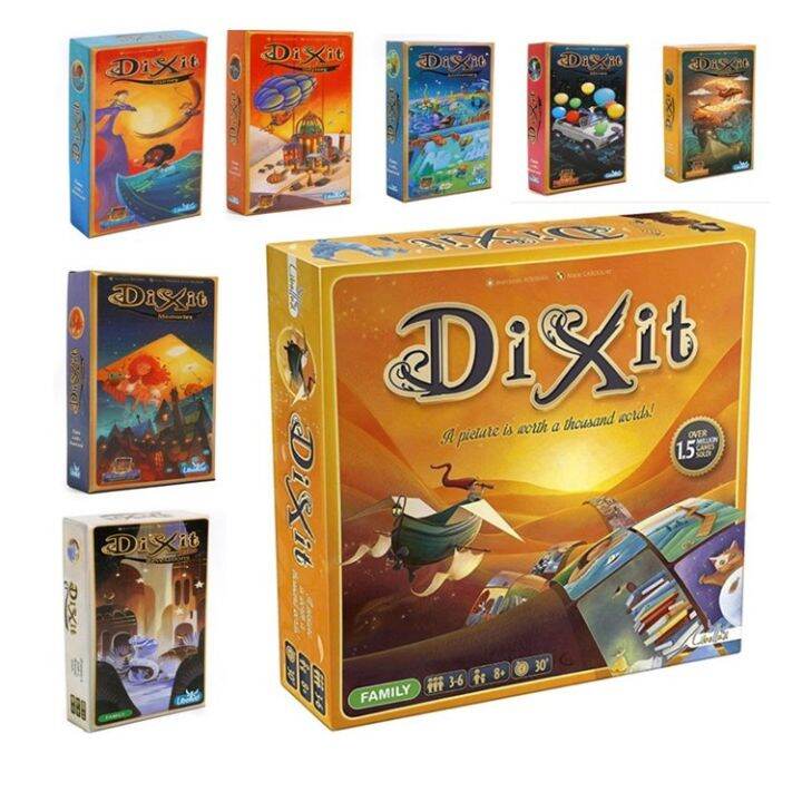 【Ready Stock in MY】Dixit Board Game - Award Winning Board Game | Lazada