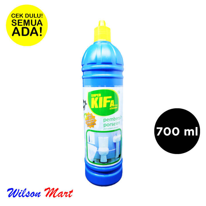 SUPER KIFA PEMBERSIH PORSELEN BIRU TUA 700 ML BOTOL | Lazada Indonesia